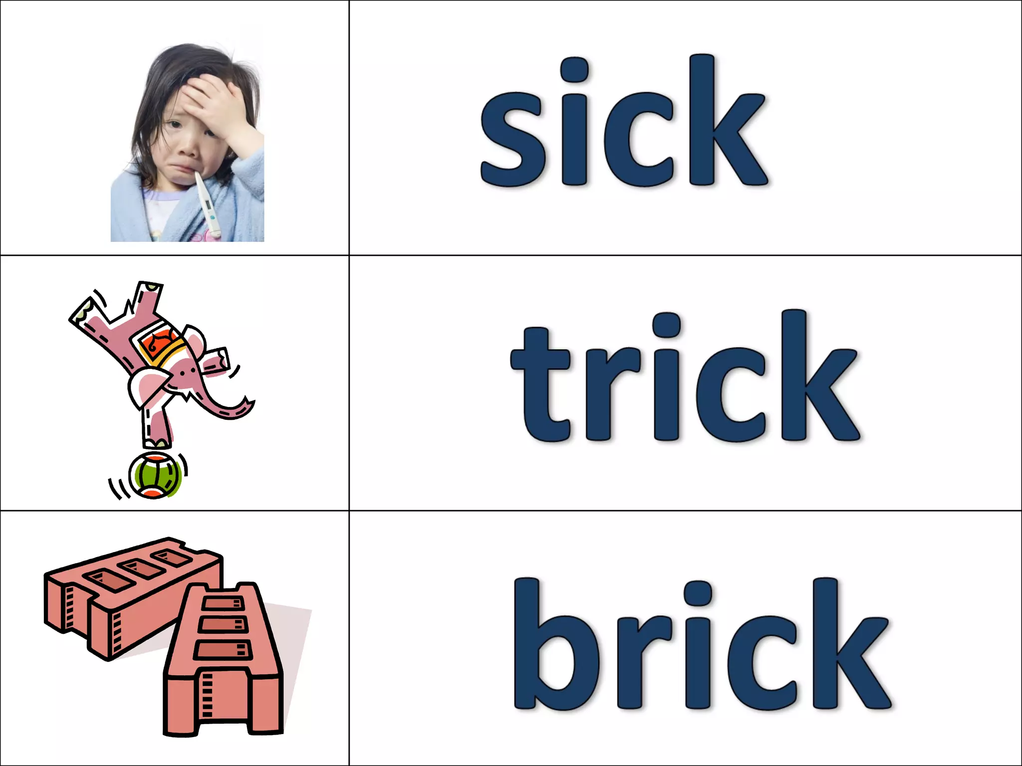 Teachn99 unit 8 ick+words+with+worksheet | PPT