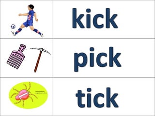 Teachn99 unit 8 ick+words+with+worksheet | PPT