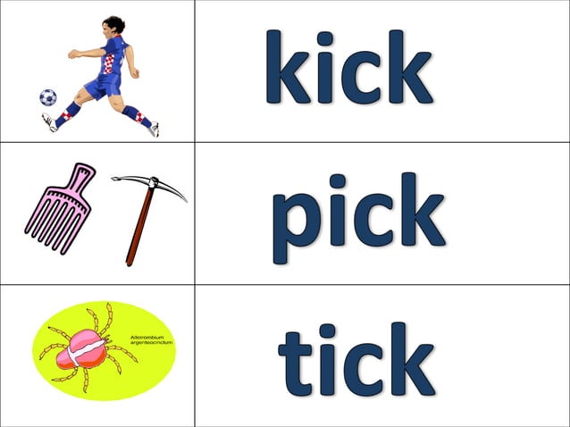 Teachn99 unit 8 ick+words+with+worksheet | PPT