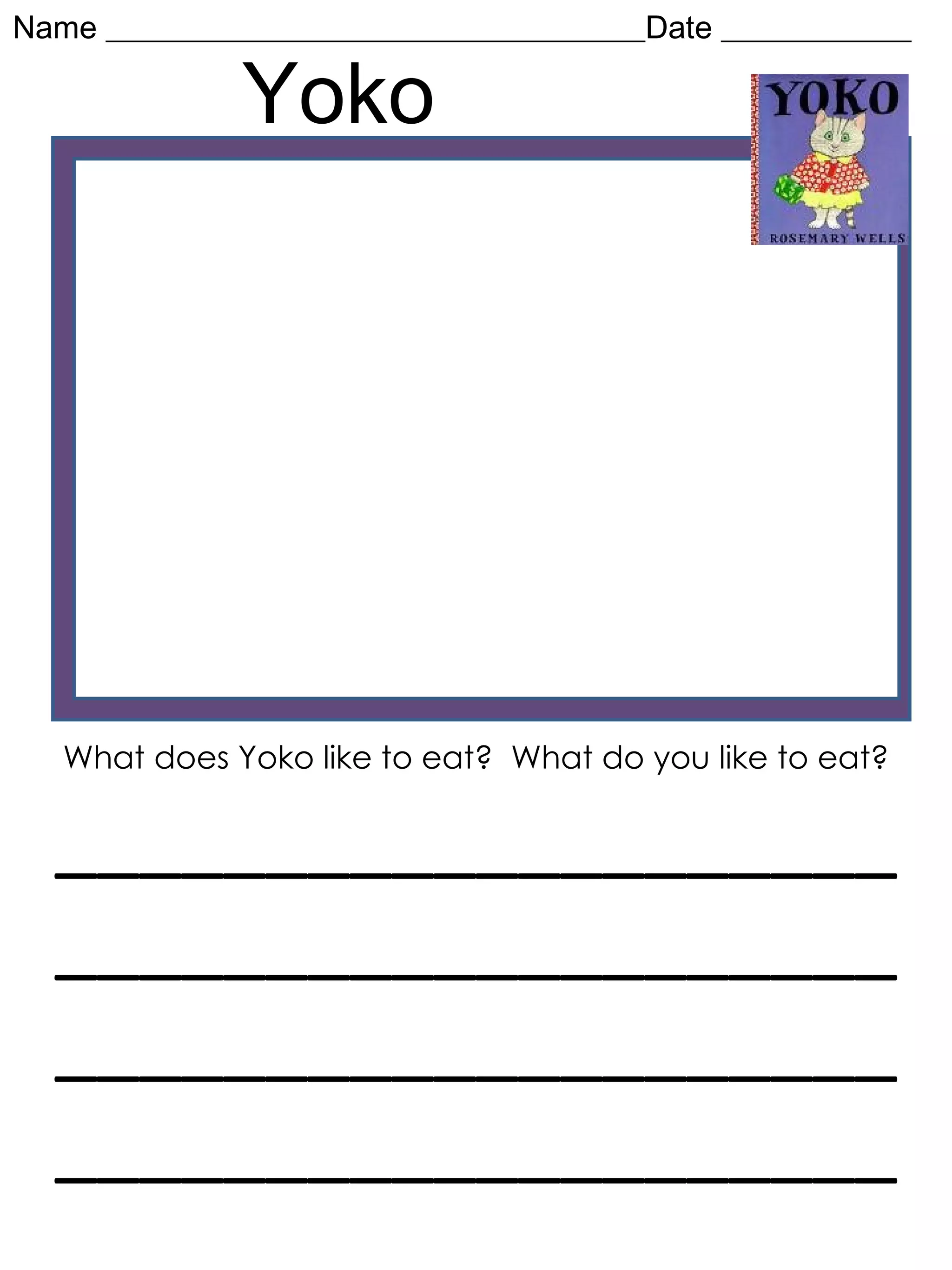 Teachn99 yoko+ writing+paper | PDF