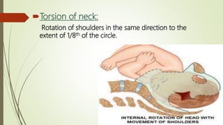 mechanism of labor | PPTX