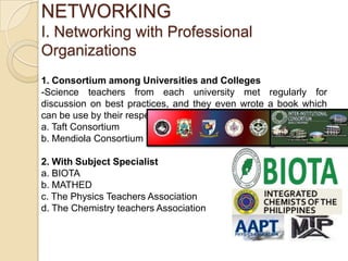 linkages and networking with organizations | PPTX