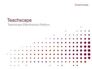 Teachscape walkthrough overview perry | PPTX