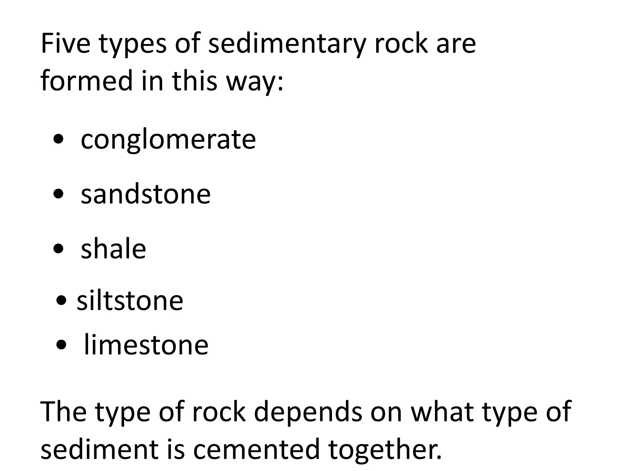 SEDIMENTARY ROCK (teach) | PPTX