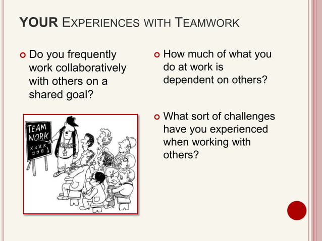 Introduction to TEACH Teamwork - Module 1 | PPT