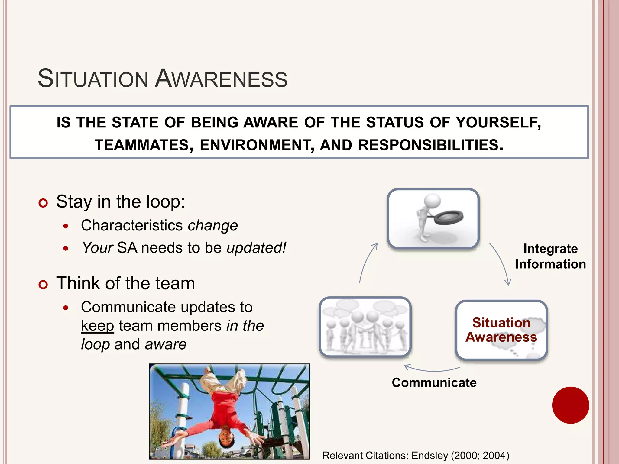 TEACH Teamwork Situation Monitoring - Module 3 | PPTX