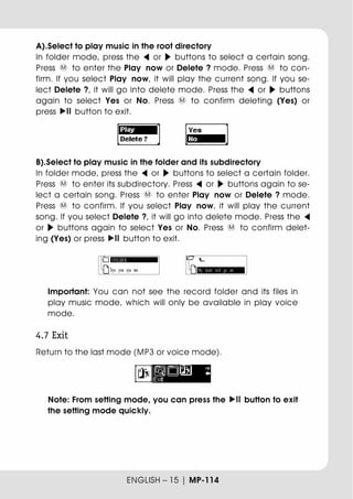 Teac mp3 player mp 114 - user manual | PDF | Digital Audio | Computer ...