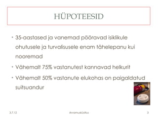 Teadlik ohutus | PPT