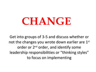 Understanding change | PPT