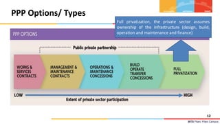 Analytical Comparison between BOT,BOOT and PPP Projects | PDF