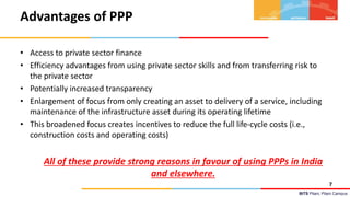 Analytical comparision of BOT,BOOT and PPP models | PPTX | Civil ...