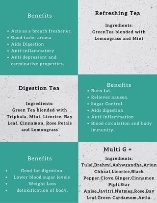 Tea for immunitea (Boost your immunity ) | PDF