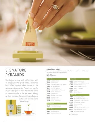 Tea forte catalog on premise issue 10 | PDF