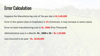 Tea garden solution | PPT