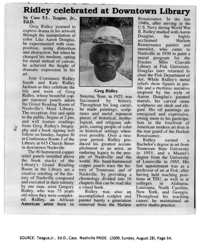 Greg Ridley: In the news | PDF