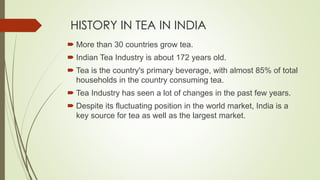 Tea industry india presentation 17.11.14 final eco | PPT