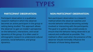 Observation-Techniques of Assessment of psychological problems | PPT