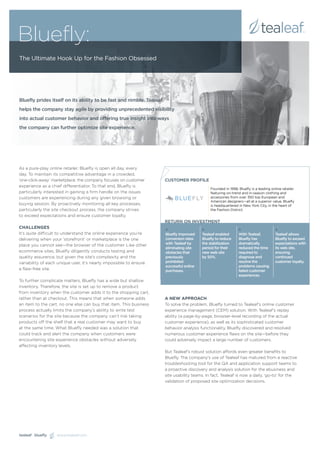 Bluefly Case Study | PDF