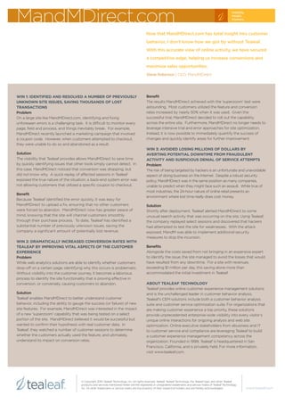 MandM Direct Case Study | PDF