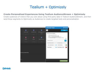 Optimizely+Tealium (e-Agency Seminar 20150513) | PPT
