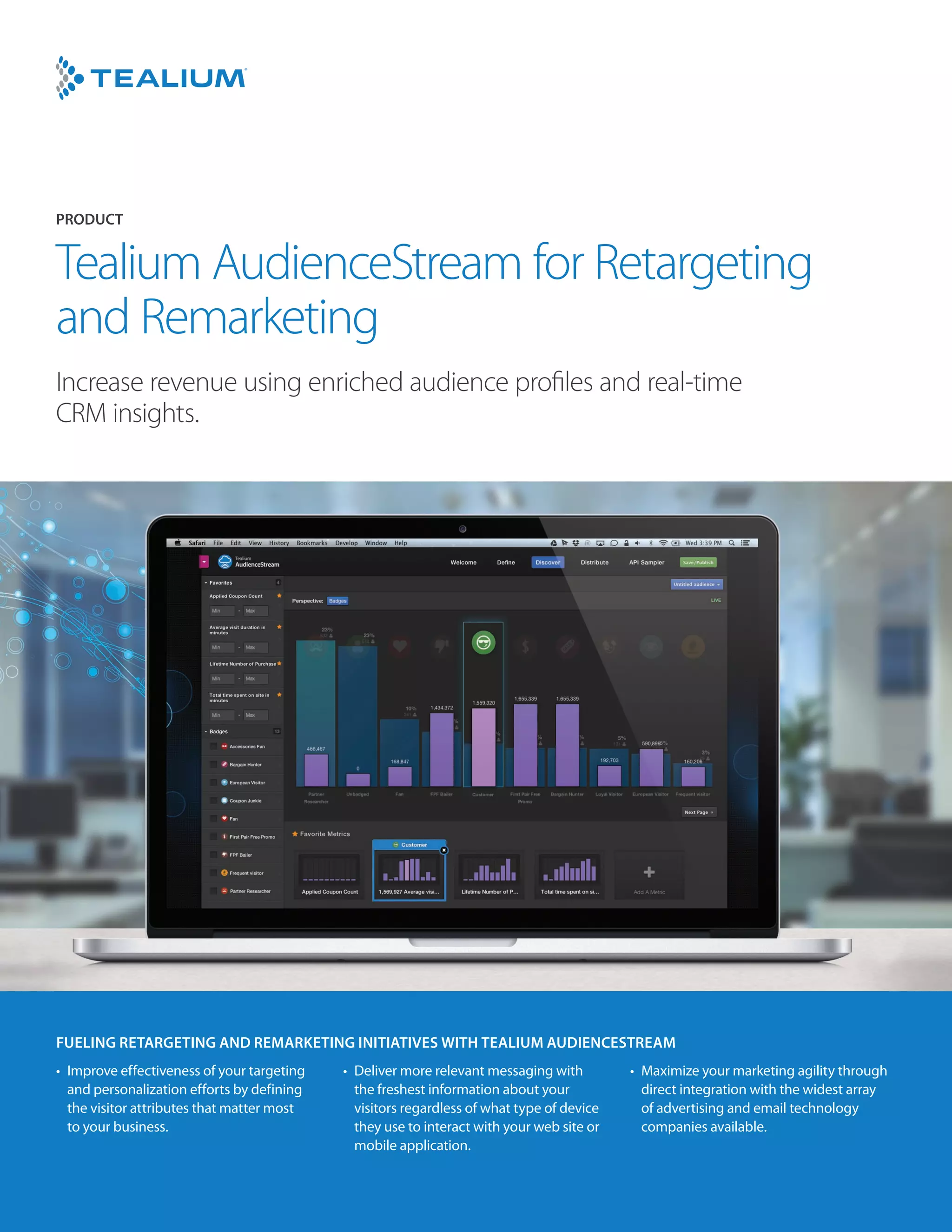 Tealium retargeting data sheet | PDF