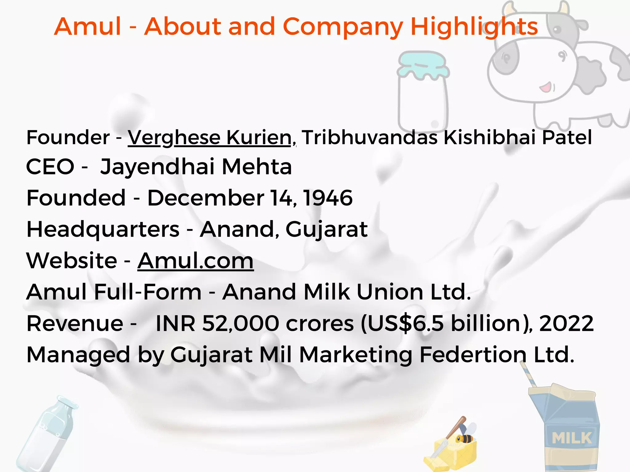 A Case Study of Amul | PDF
