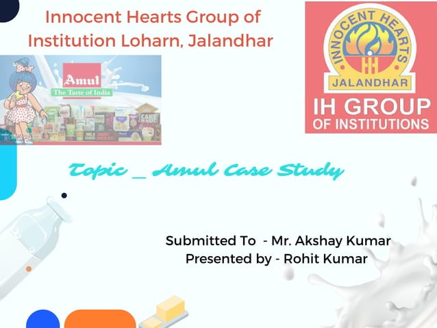 A Case Study of Amul | PDF