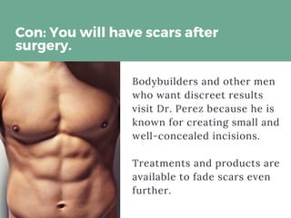 Male Breast Reduction Pros and Cons | PDF | Cosmetic Medical Services ...