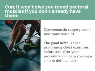 Male Breast Reduction Pros and Cons | PDF