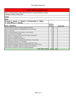Team agility-assessment-in-pdf | PDF