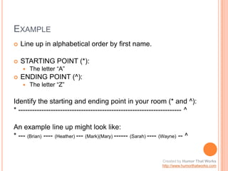 Team Building - Line Up | PPTX
