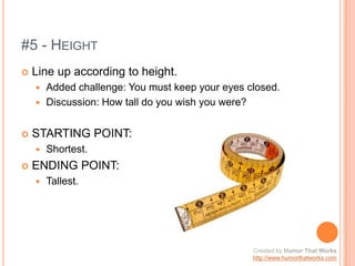 Team Building - Line Up | PPTX