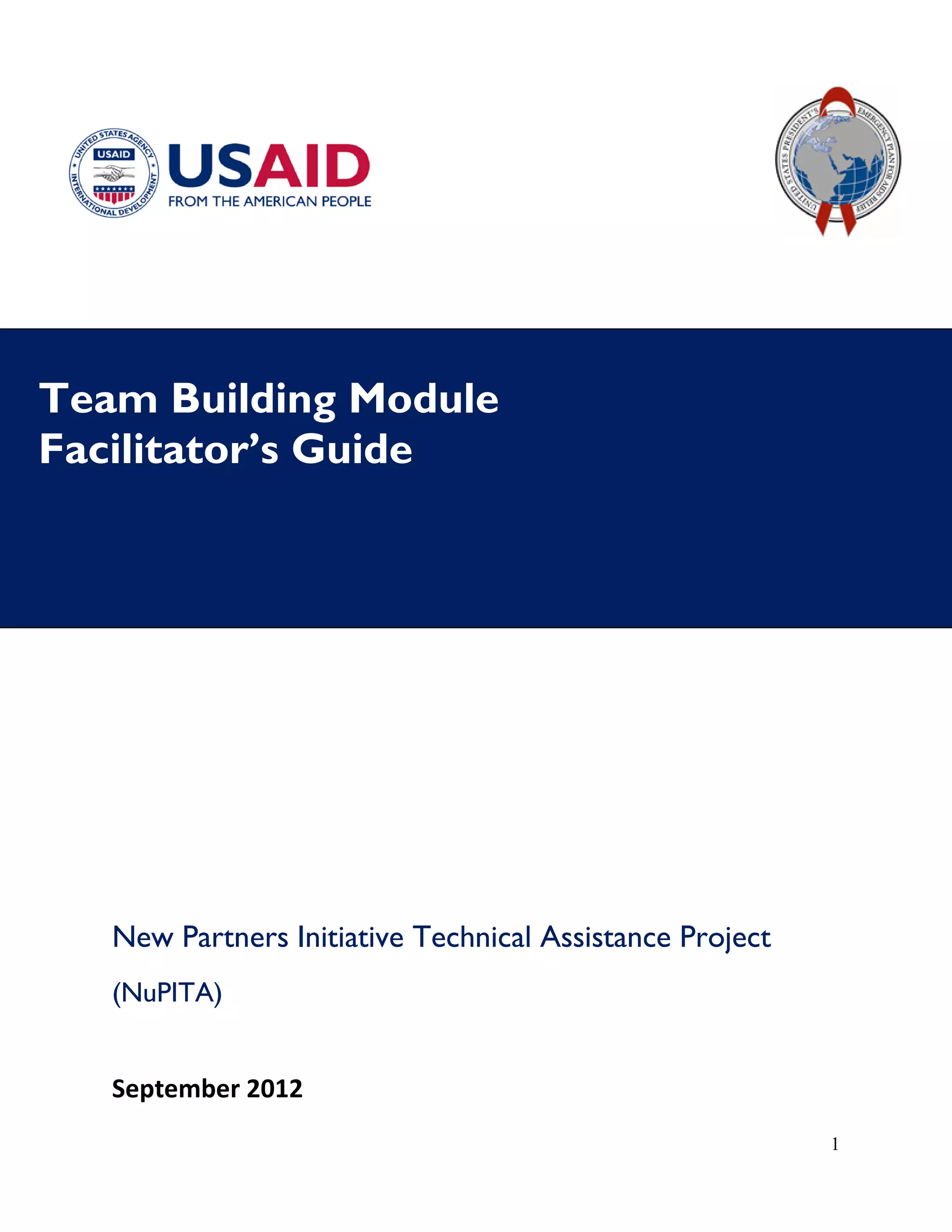 Team building-module-facilitators-guide | PDF