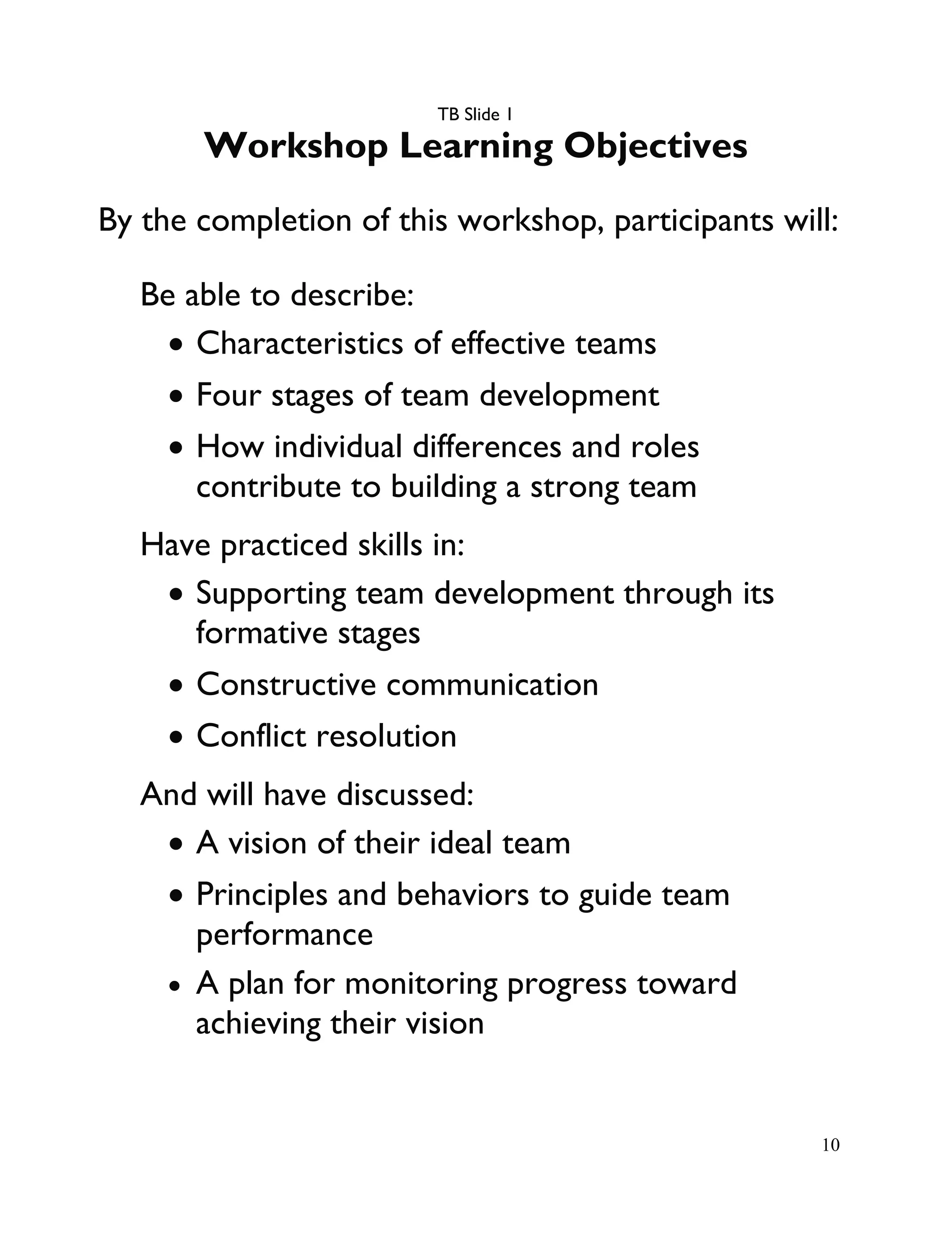 Team building-module-facilitators-guide | PDF