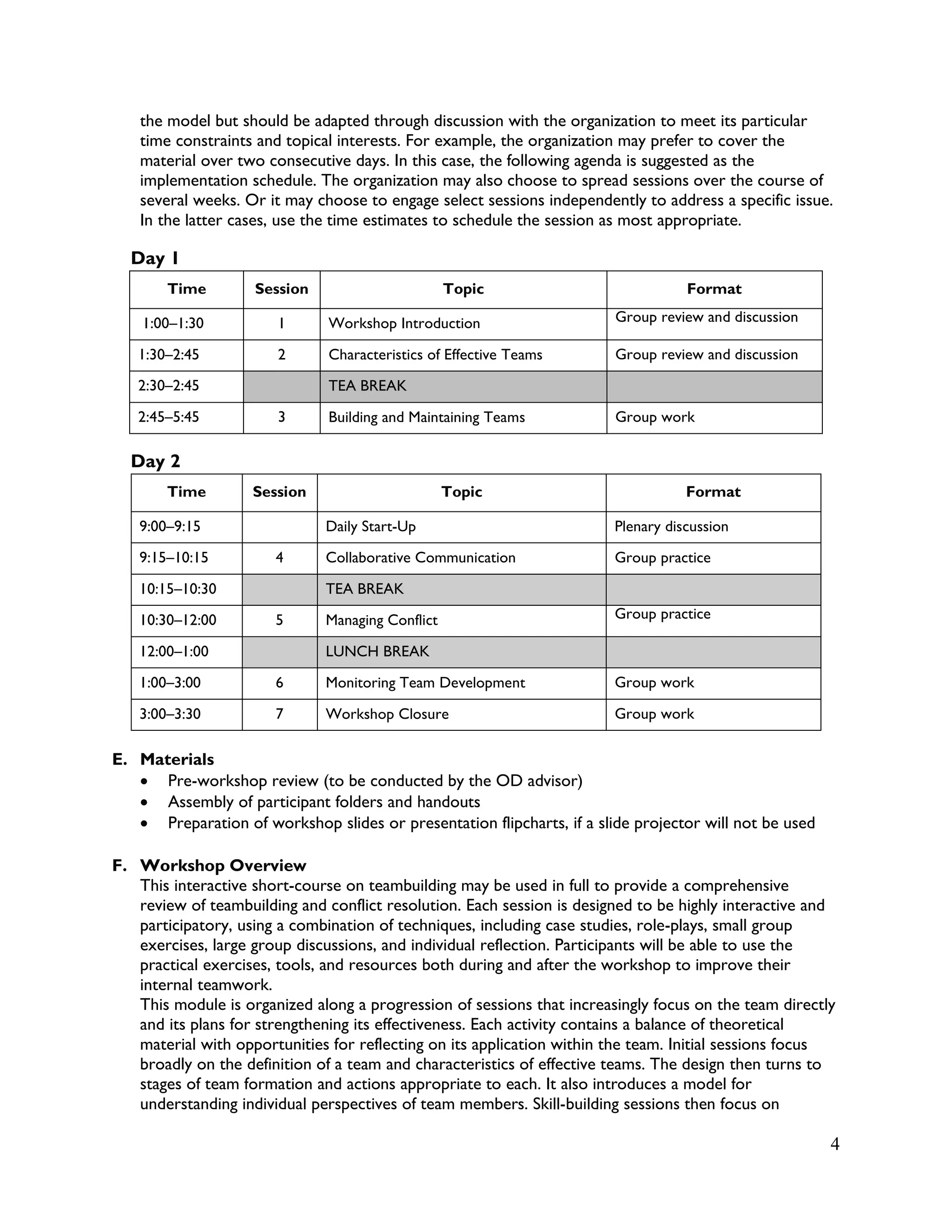 Team building-module-facilitators-guide | PDF