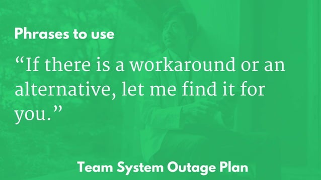 Team System Outage Plan | PPT