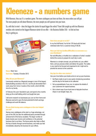 Team talk-issue-13 2012 kleeneze | PDF