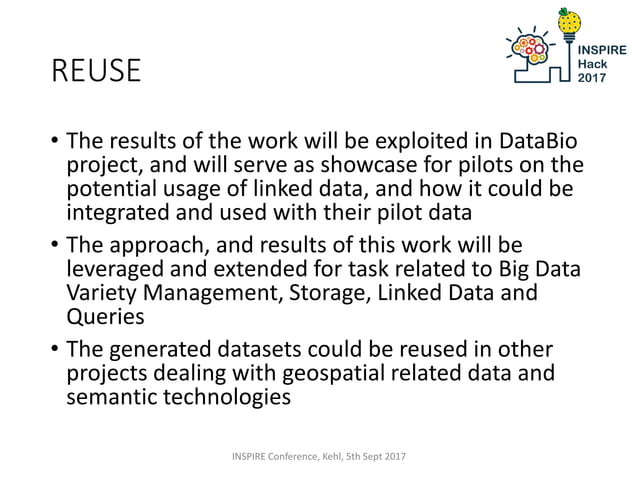 Team 05 linked data generation | PPT