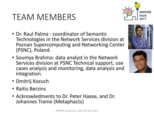 Team 05 linked data generation | PPT