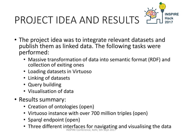 Team 05 linked data generation | PPT