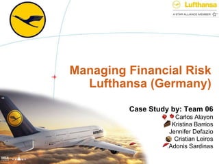 Lufthansa Case Study Presentation MBA | PPTX