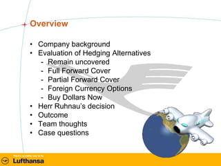 Lufthansa Case Study Presentation MBA | PPTX