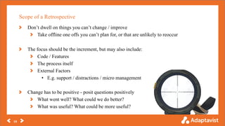 Fast then Faster - a Retrospective on Retrospectives | PDF