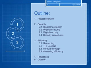 Strategic implementation plan for a Data Center in China | PPT