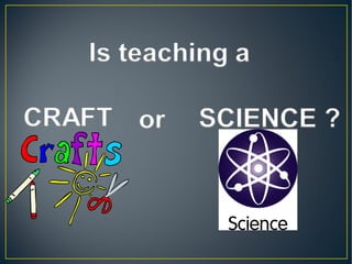the craft model and applied science model,teacher professional ...