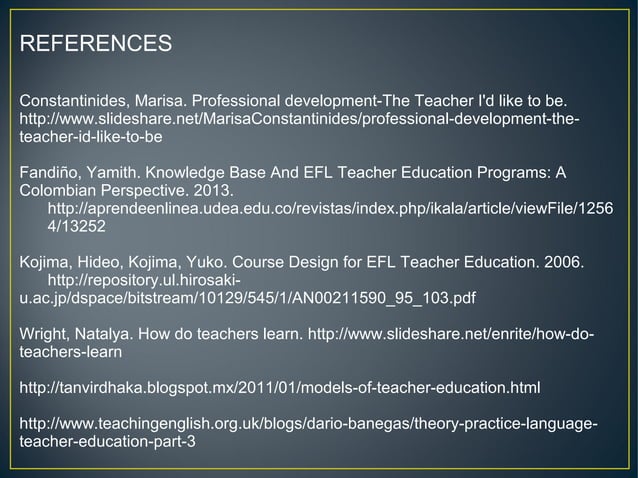 the craft model and applied science model,teacher professional ...