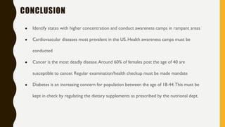 USA chronic disease analysis | PPTX