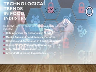 Understanding the Food Industry of India | PPT