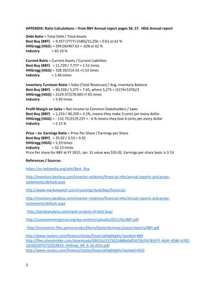 Financial Annual report analysis for best buy | PDF
