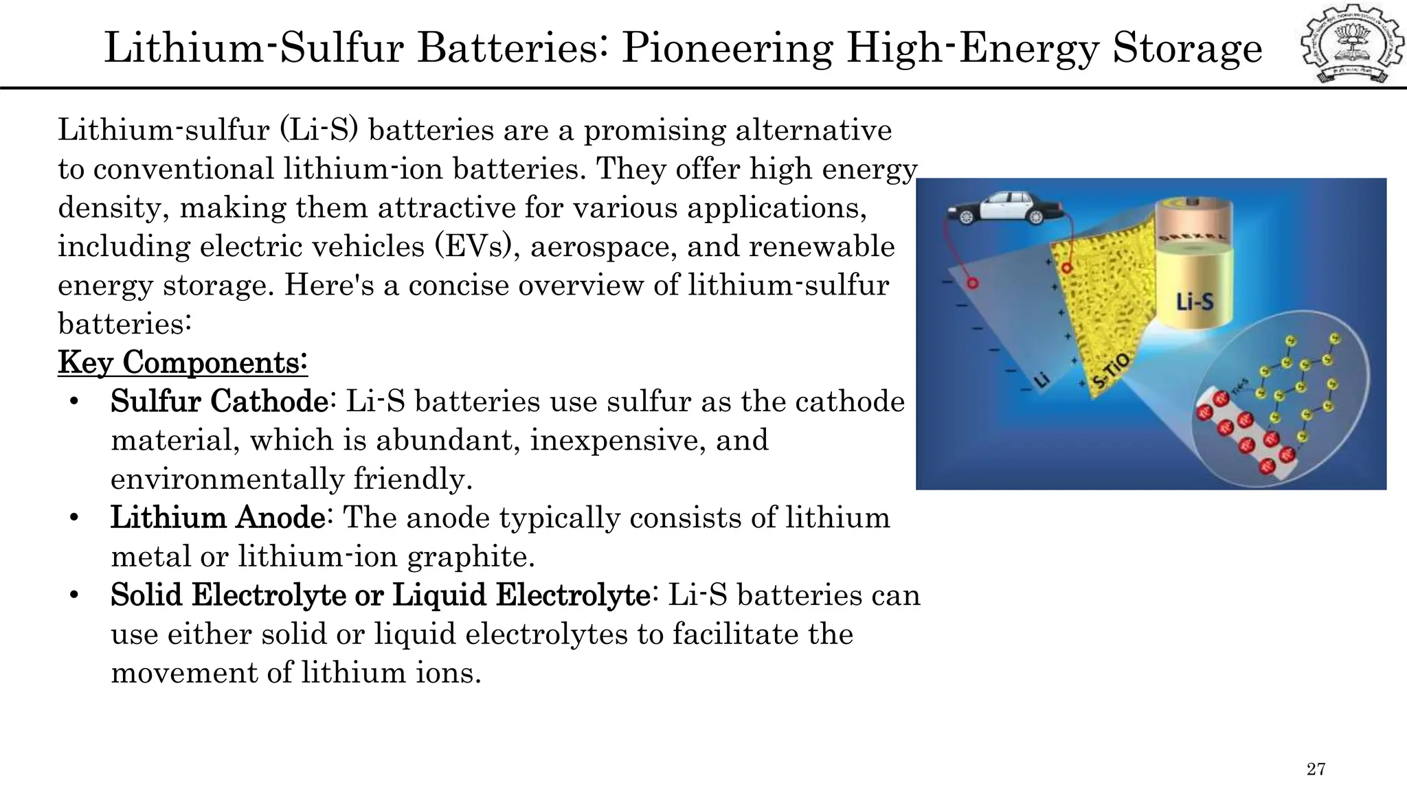 Electrode material for battery in automobile | PPTX